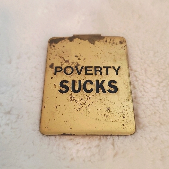 Russ | Accessories | Vintage Russ Gold Tone Engraved Money Clip | Poshmark